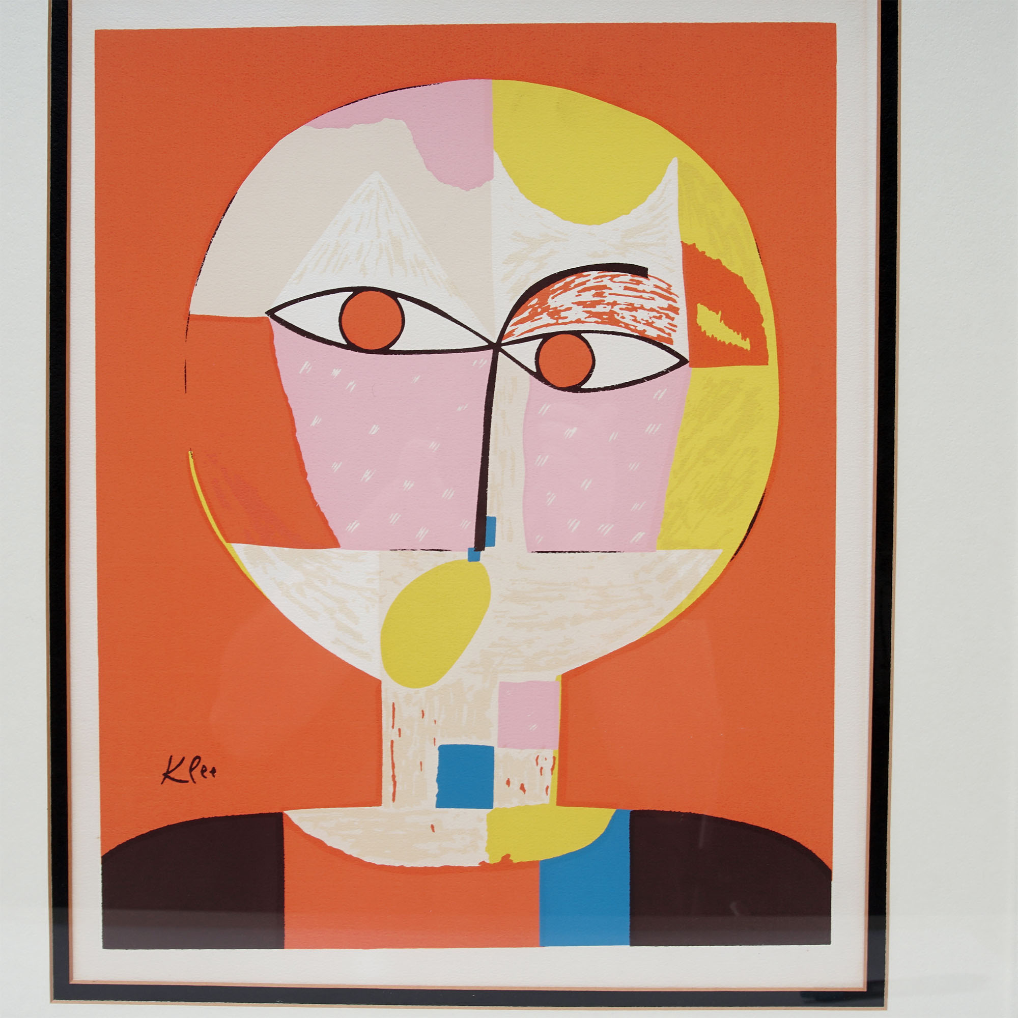 Paul Klee “Senecio” Lithograph Signed In Plate
